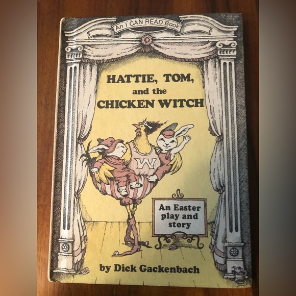 Other | Vintage Hattie Tom And The Chicken Witch By Dick Gackenbach ...